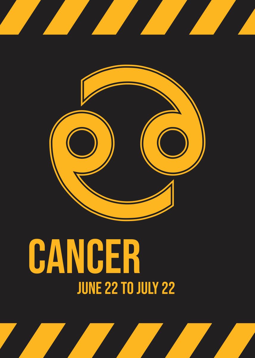 'Cancer zodiac' Poster, picture, metal print, paint by Rian setiadi ...