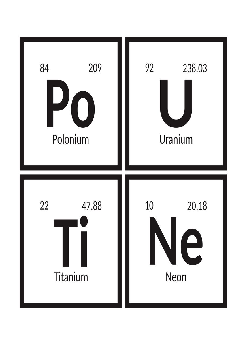 'Poutine' Poster, picture, metal print, paint by Maozva | Displate