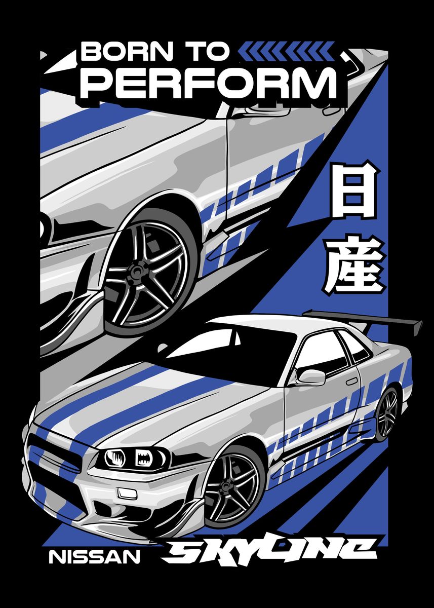 'Born To Perform' Poster, picture, metal print, paint by Iqbal harris ...