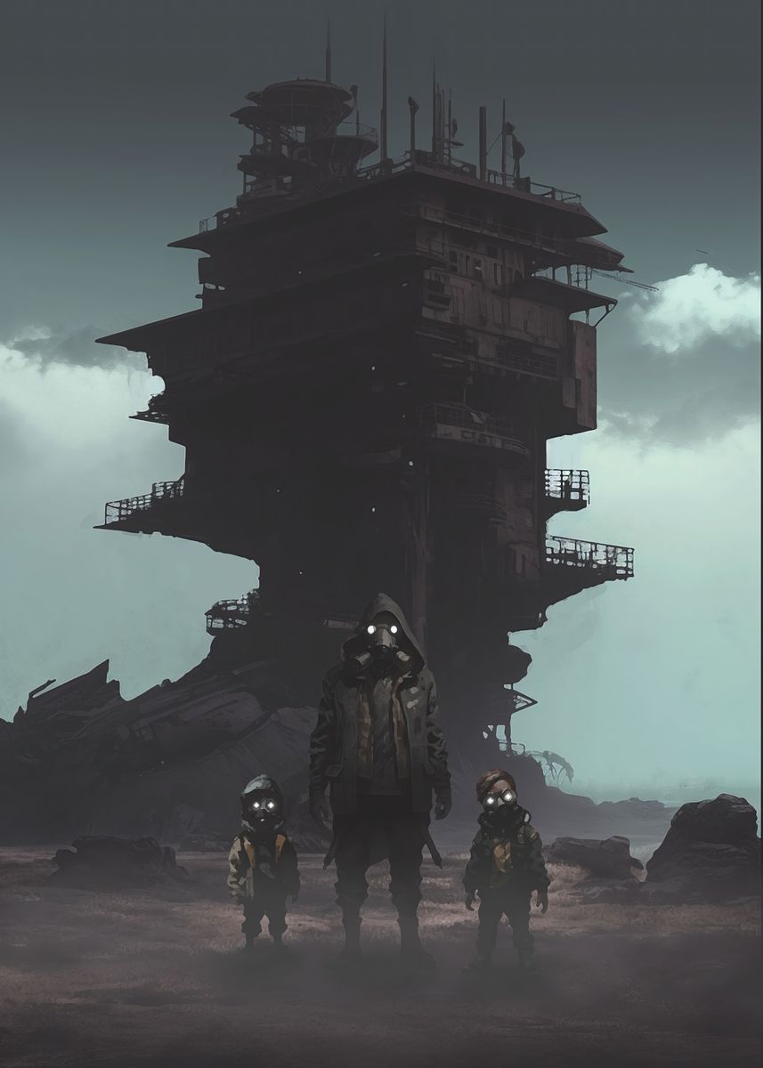 'Settlers' Poster, picture, metal print, paint by AndrejZT | Displate