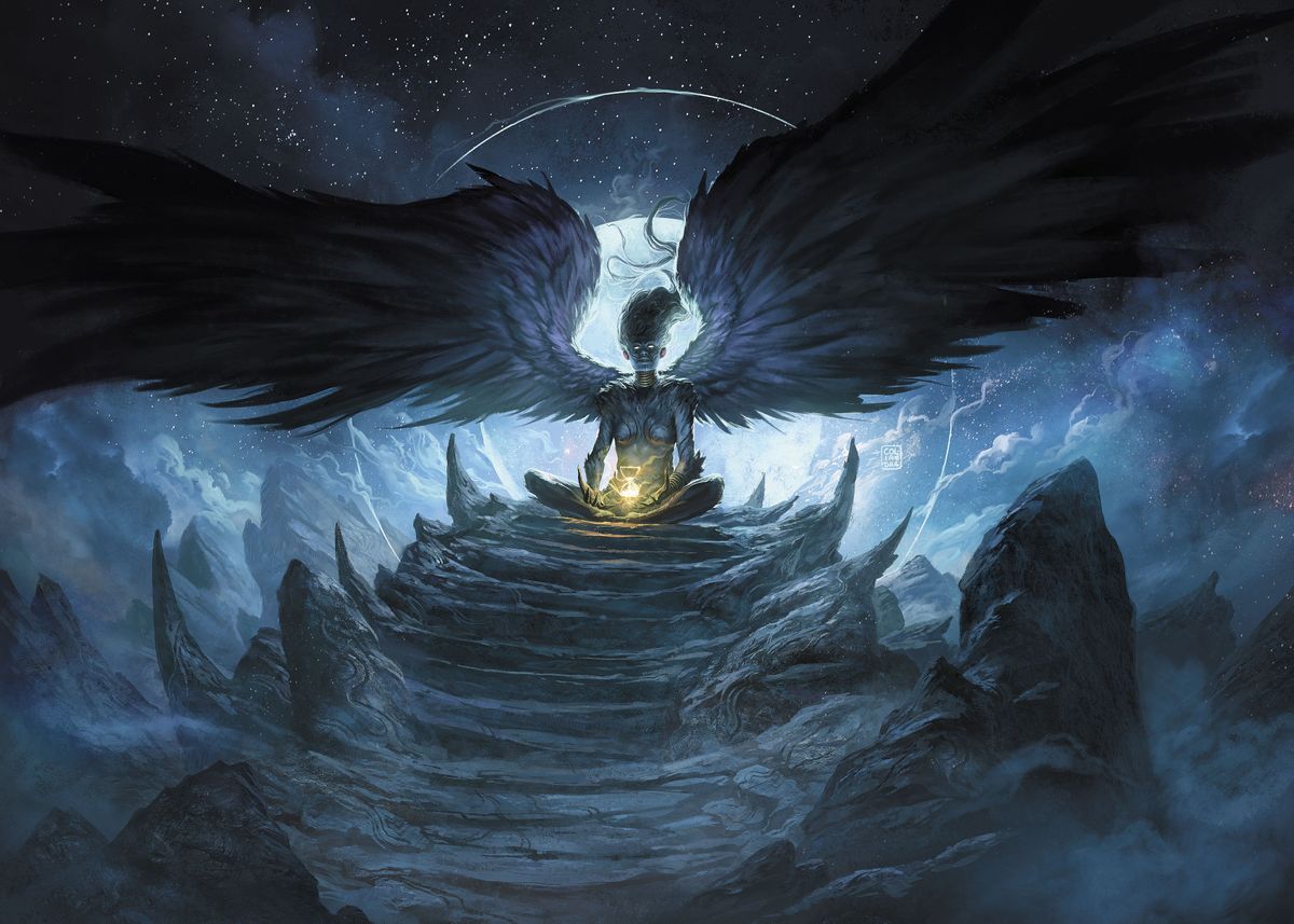 'The harpy' Poster by Coliandre | Displate