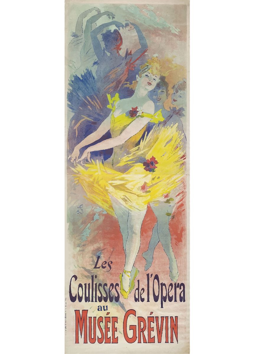 'Jules Cheret' Poster, picture, metal print, paint by ArtGallery | Displate