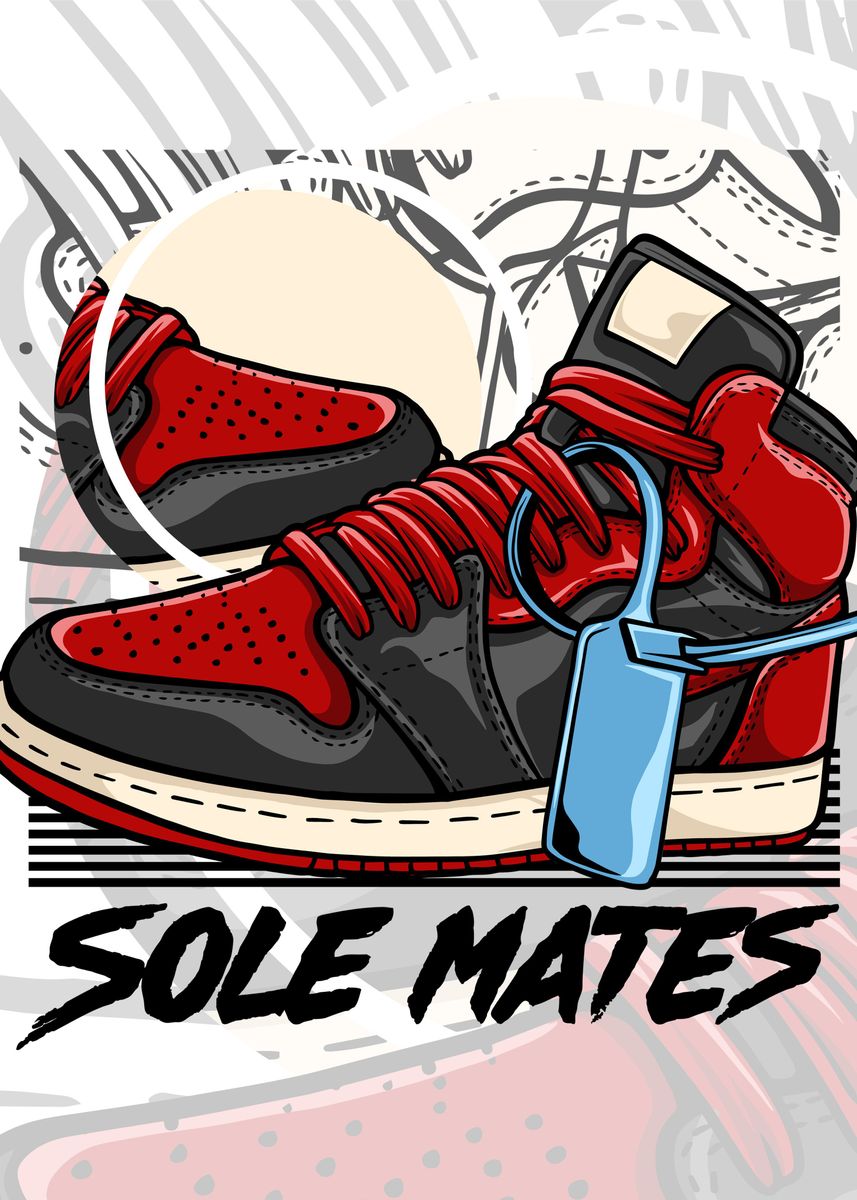 'Sole Mates' Poster by Iqbal harris | Displate