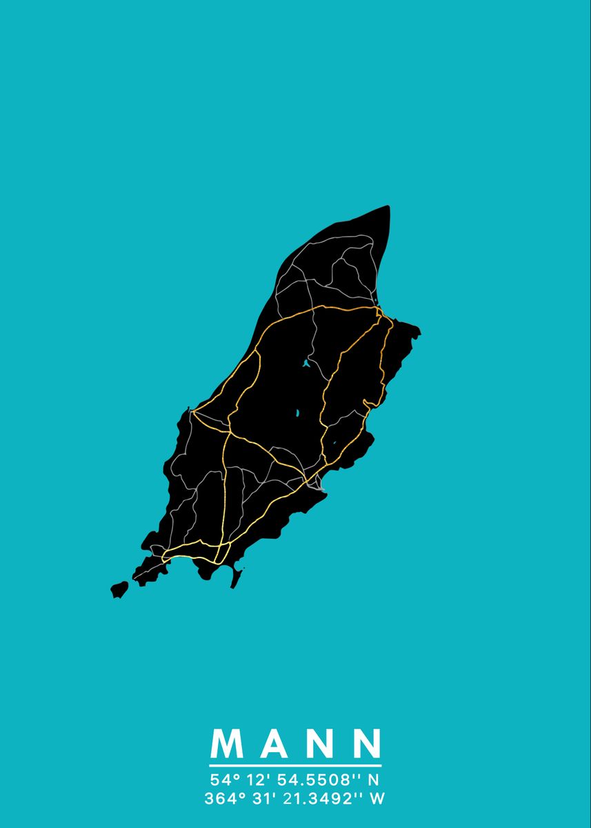 'Mann' Poster, picture, metal print, paint by Clayborne Frank | Displate