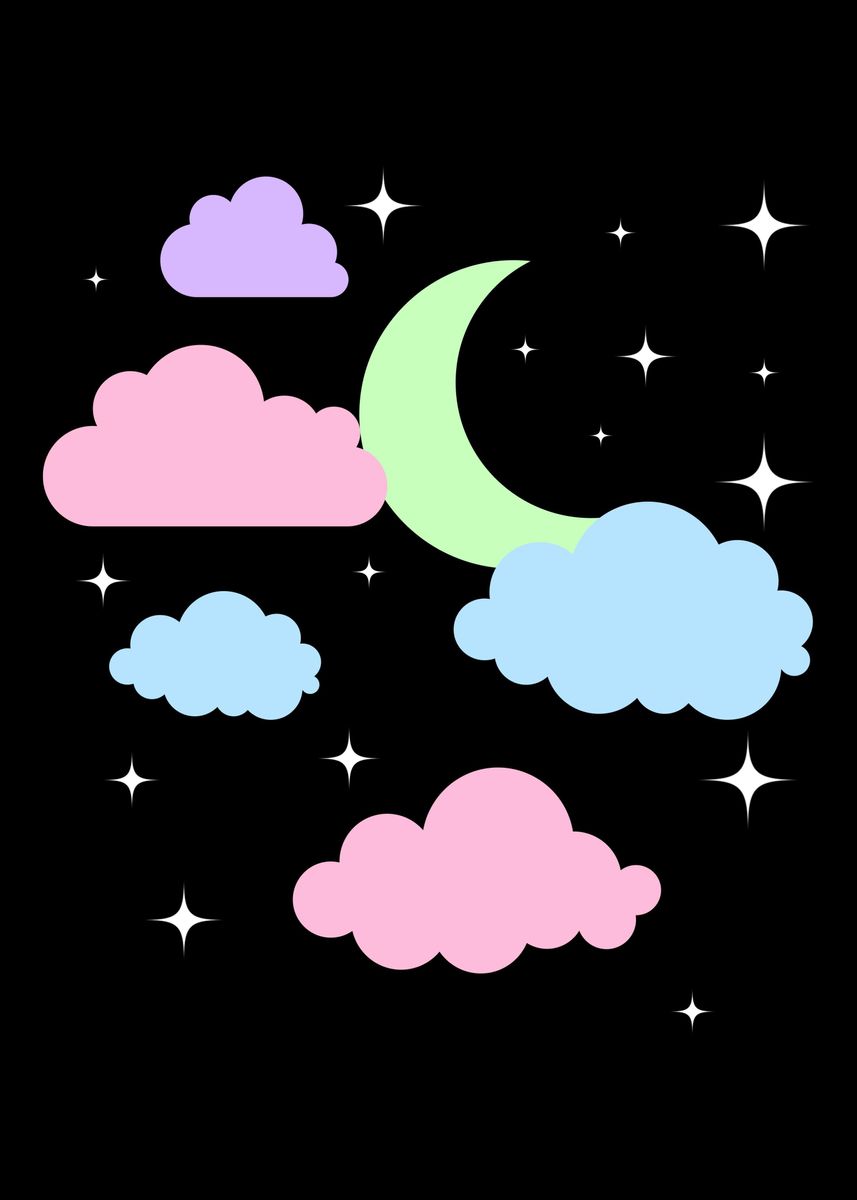 'Cute Pastel Goth' Poster by professionaldesigns | Displate