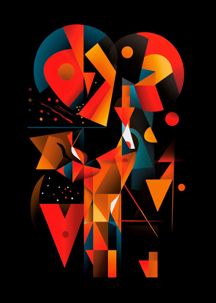 'Intimacy' Poster, picture, metal print, paint by Beata Tabak | Displate