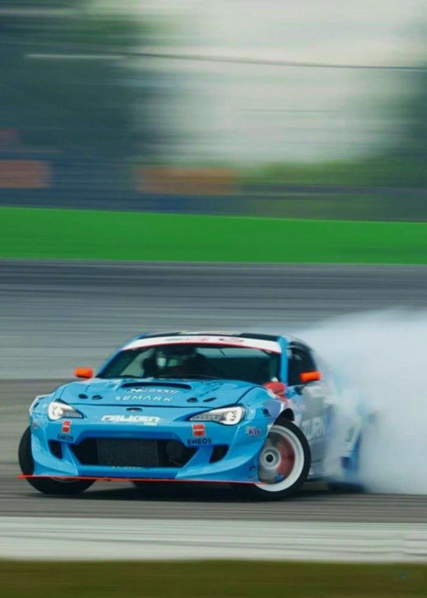 'Drift Car' Poster, picture, metal print, paint by askadina shakee ...