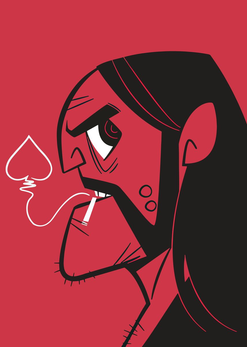 'motor head comic style' Poster, picture, metal print, paint by Aksara ...