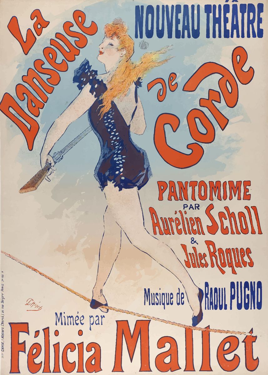 'Jules Cheret' Poster by ArtGallery | Displate