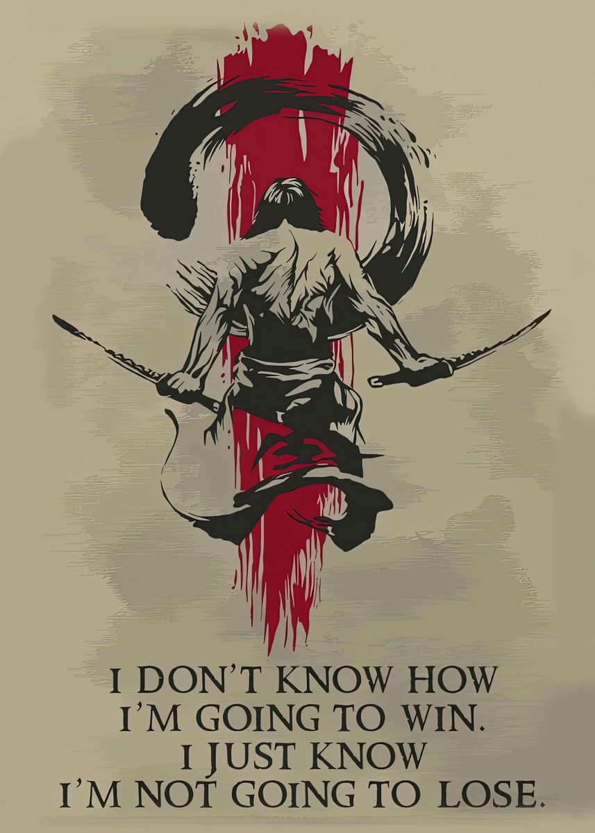 'Bushido Japanese Samurai' Poster by Jimmy Dg | Displate