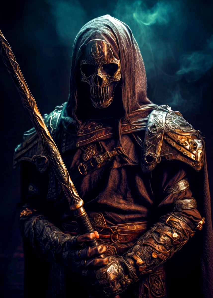 'Demon Warrior' Poster by vincen pham | Displate