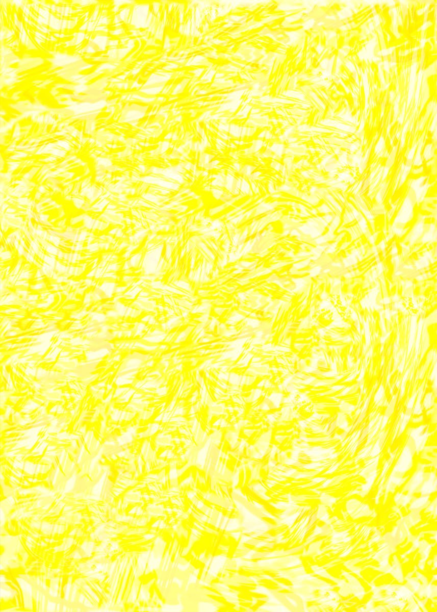 'Yellow Rare Effects 26' Poster by Gani Bijish | Displate