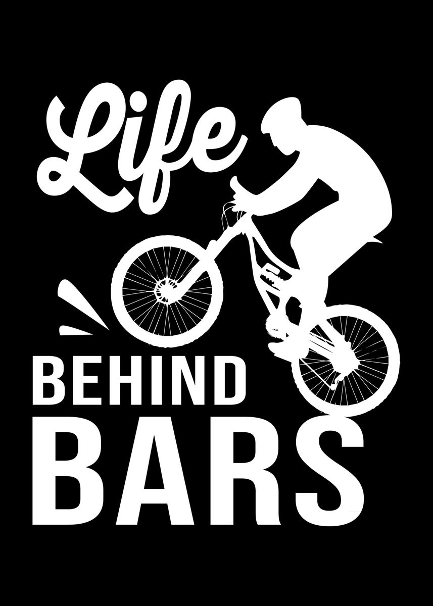 'Life Behind Bars' Poster, picture, metal print, paint by FunnyGifts ...