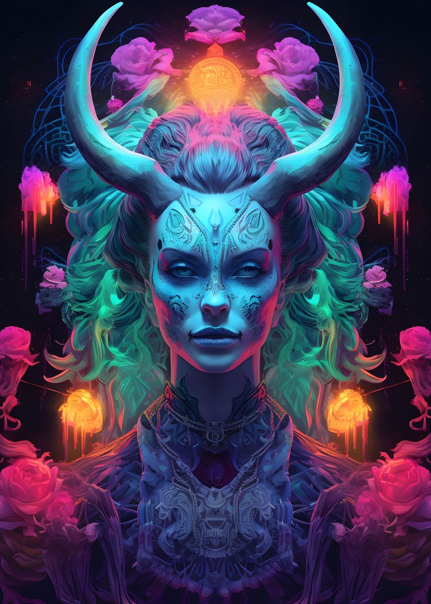 'Wise Devil' Poster by Nexus | Displate