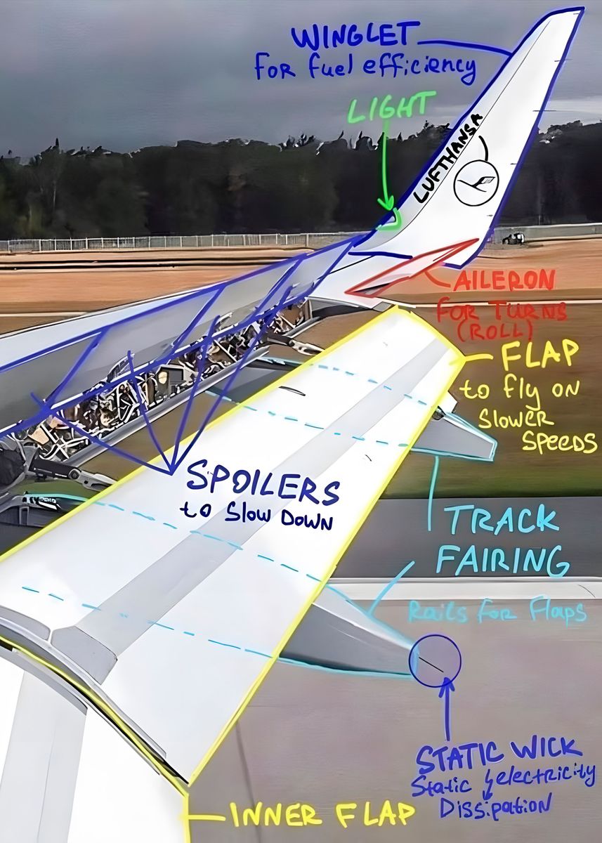 'Wing Detail' Poster, picture, metal print, paint by AirCraft Lover ...