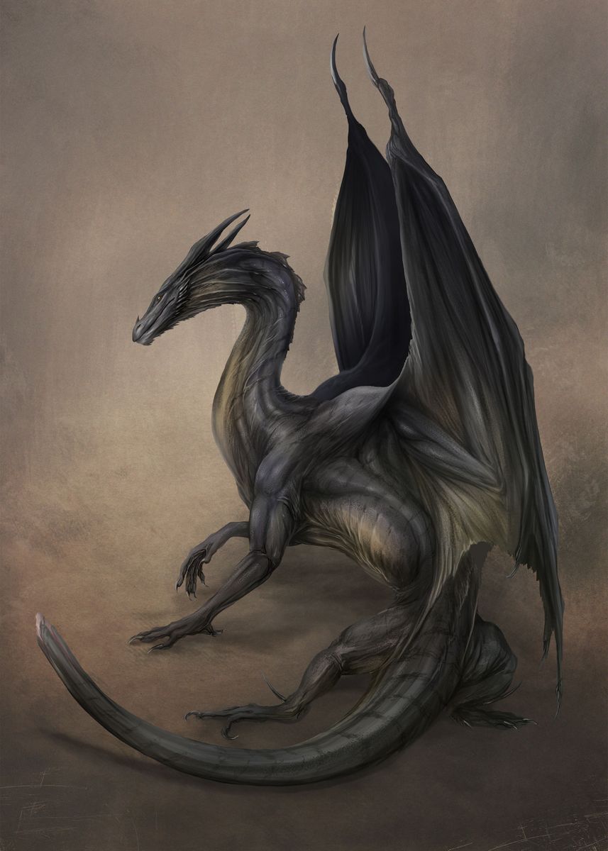 'AuRon' Poster, picture, metal print, paint by Isvoc | Displate