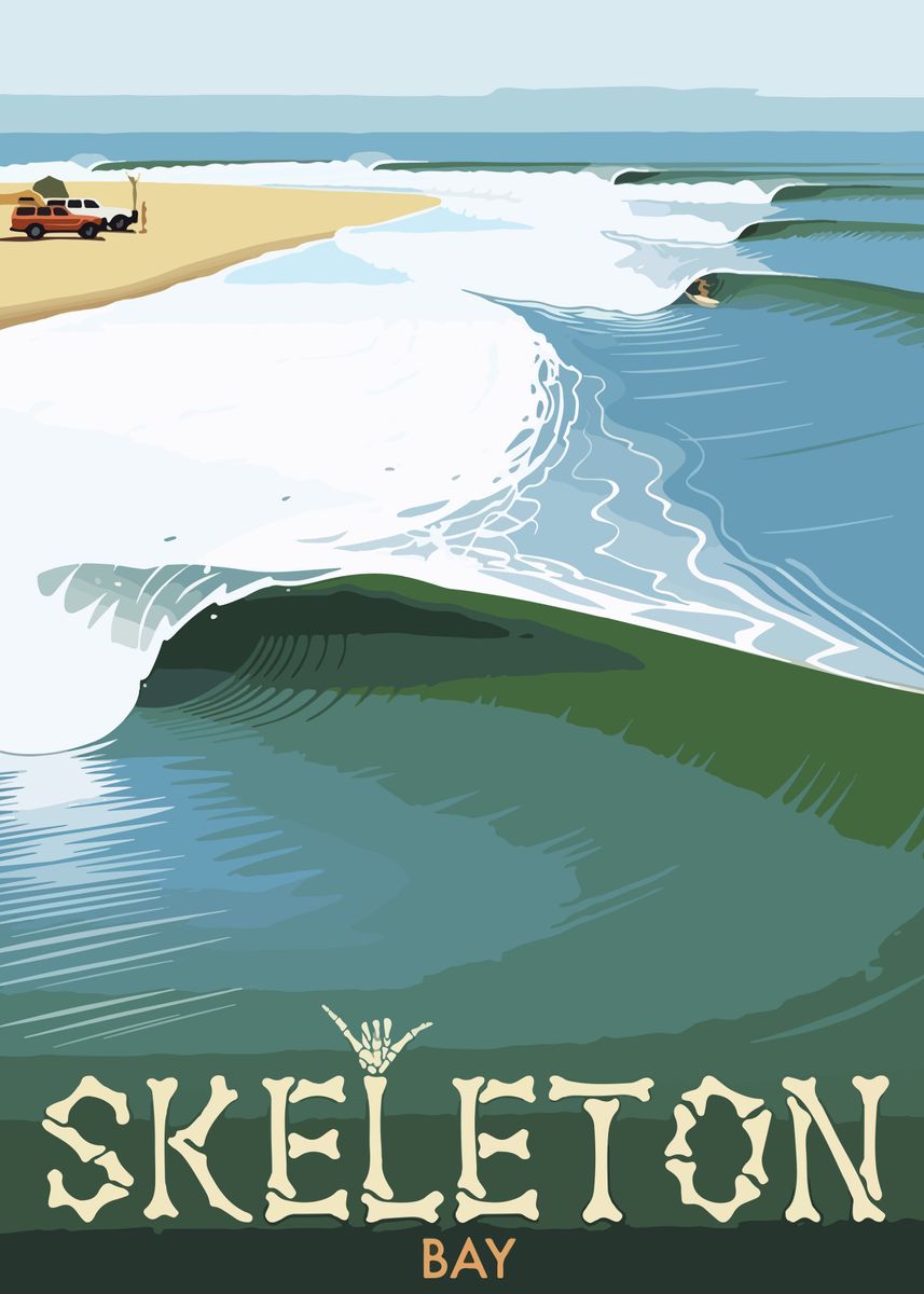 'Travel to skeleton' Poster, picture, metal print, paint by Leonardo ...