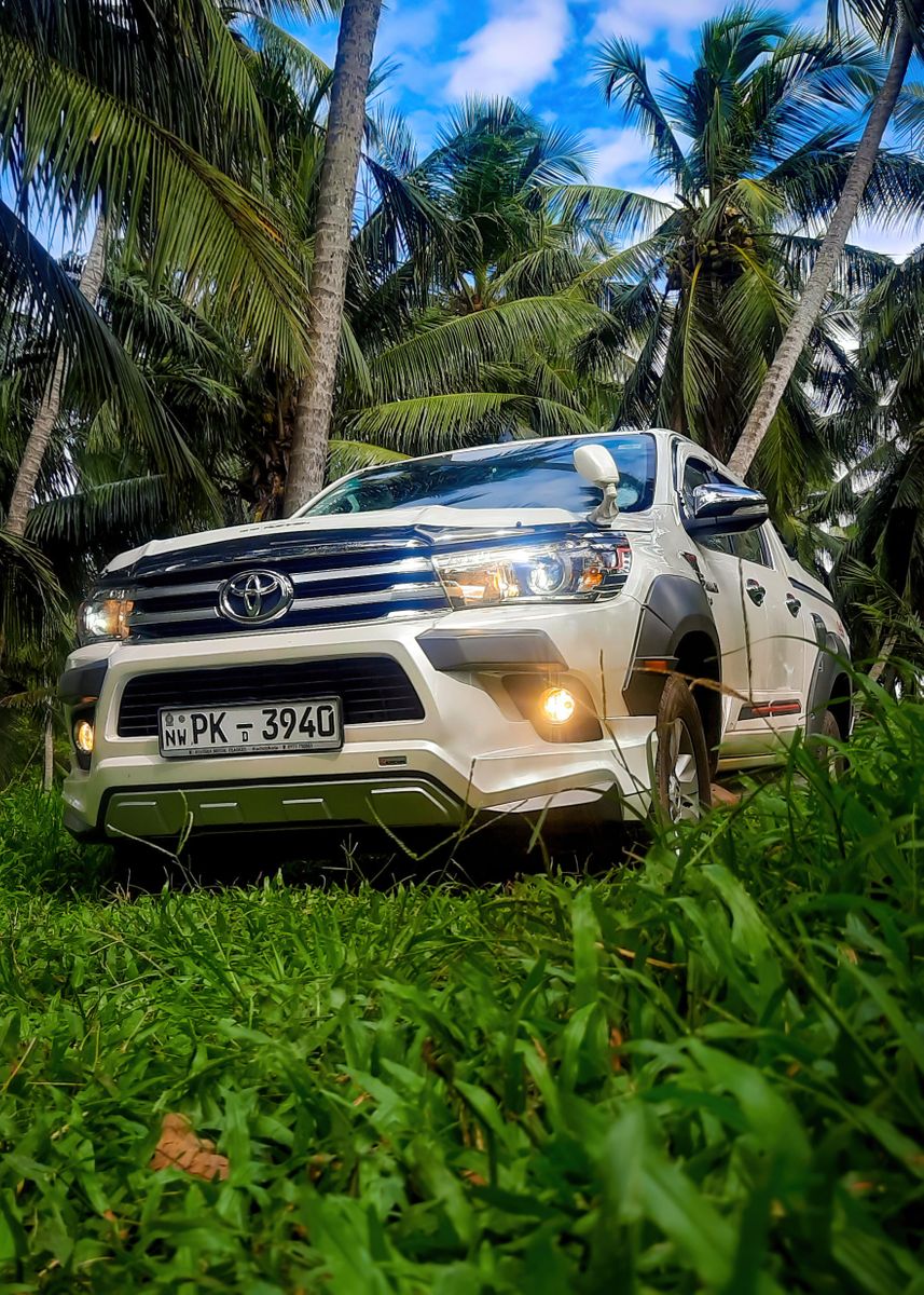 'Toyota Hilux' Poster by vibes design | Displate