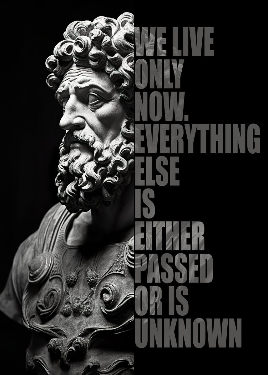 'STOIC MARCUS AURELIUS' Poster, picture, metal print, paint by MaluBobo ...