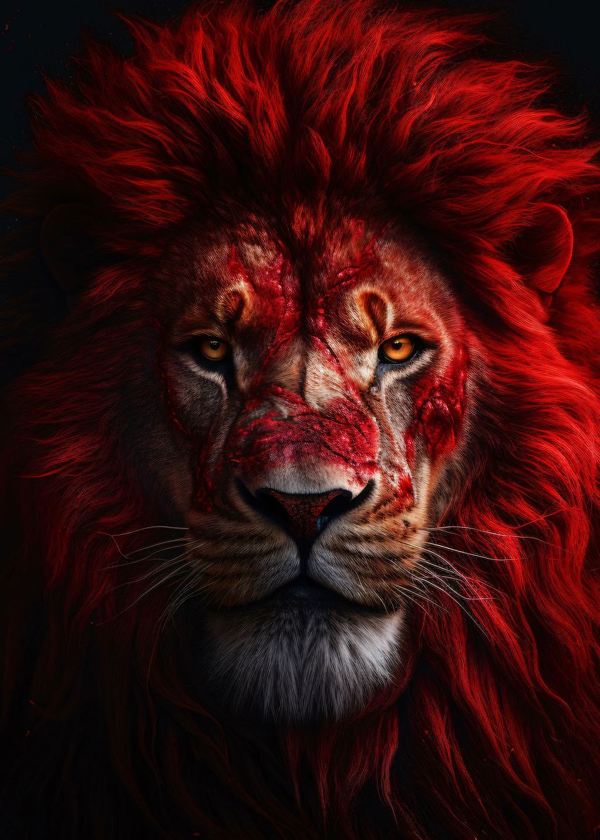 'King of the Jungle' Poster, picture, metal print, paint by Conceptual ...