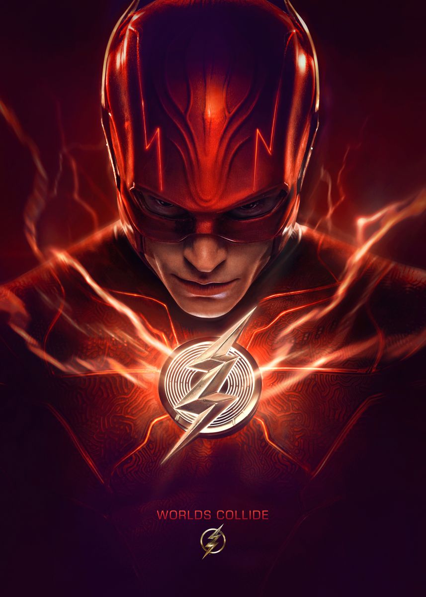 'Barry Allen' Poster, picture, metal print, paint by DC Comics | Displate