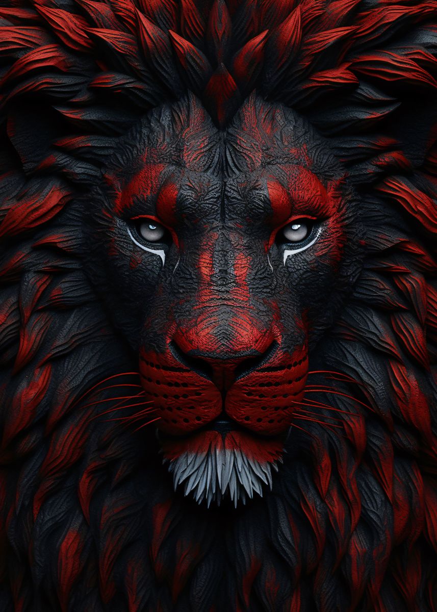 'King of the Jungle' Poster, picture, metal print, paint by Conceptual ...