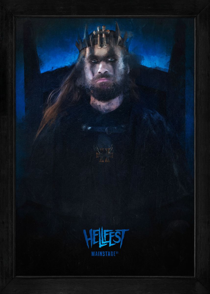 'Mainstage 1' Poster, picture, metal print, paint by Hellfest | Displate