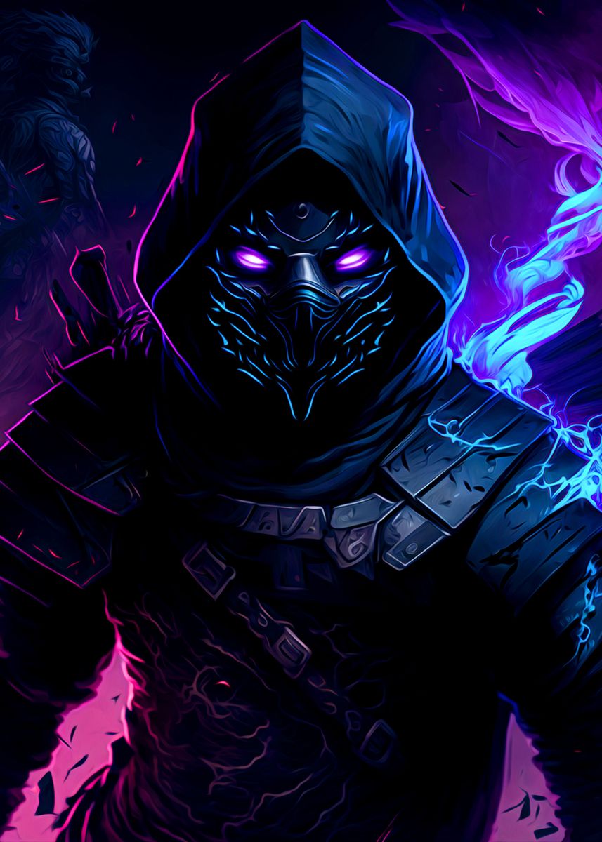 'Ninja Assassin' Poster, picture, metal print, paint by tina bear ...