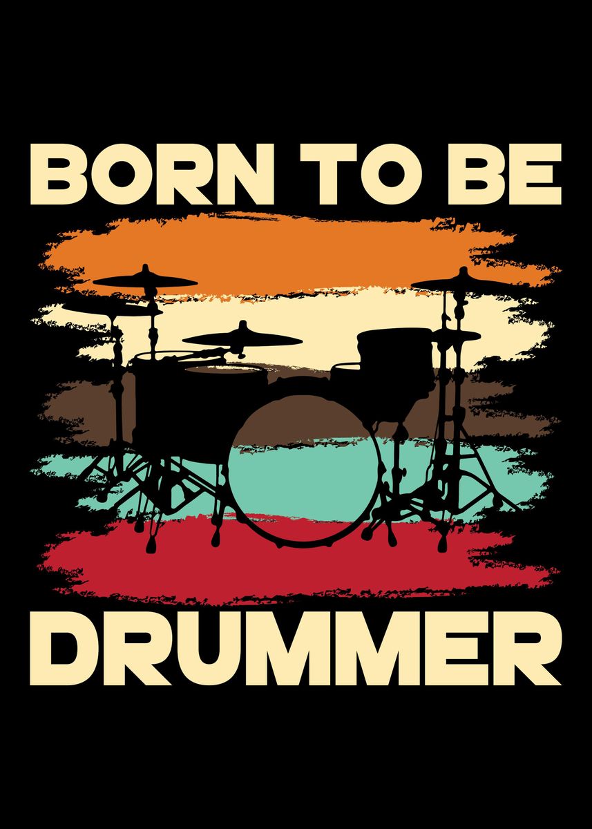 'Drummer' Poster by maxdesign | Displate