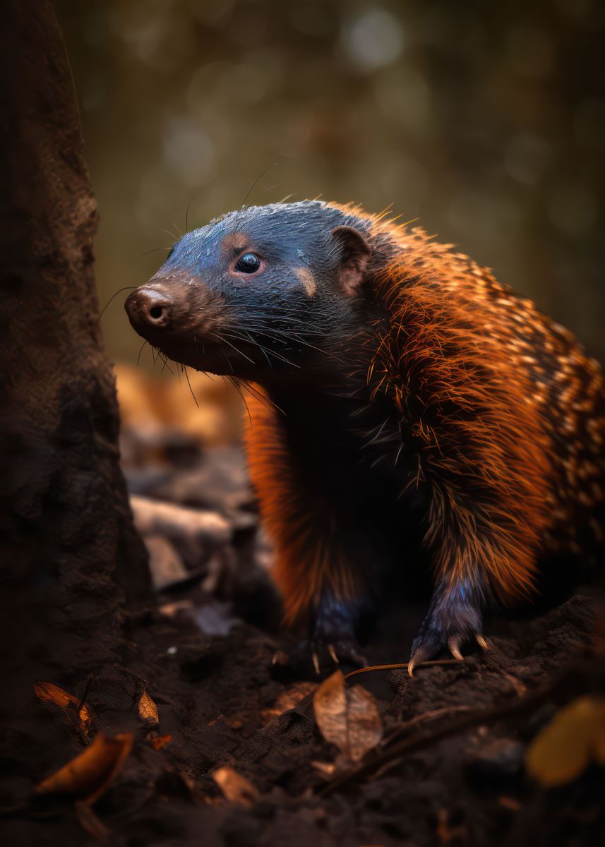 'Hairy mole' Poster, picture, metal print, paint by Zooscape Wildlife ...