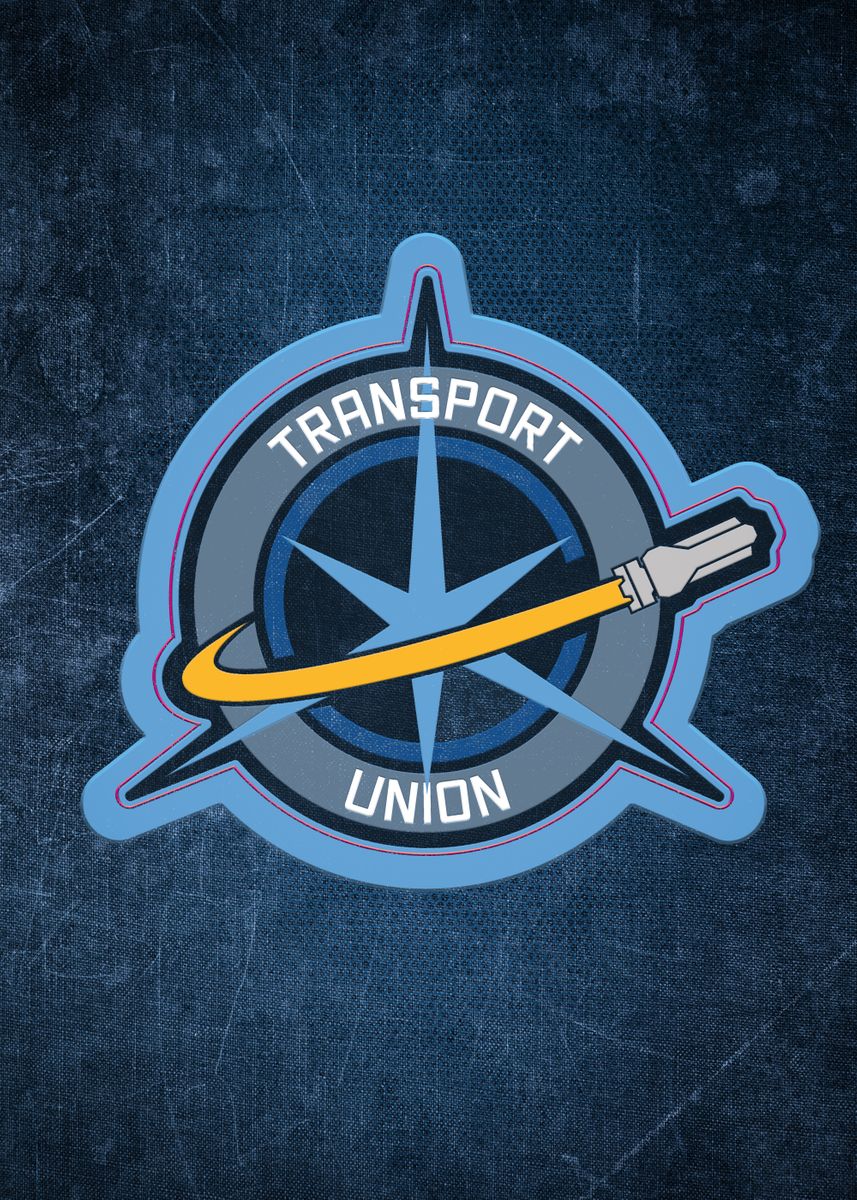'Transport Union' Poster, picture, metal print, paint by The Expanse ...