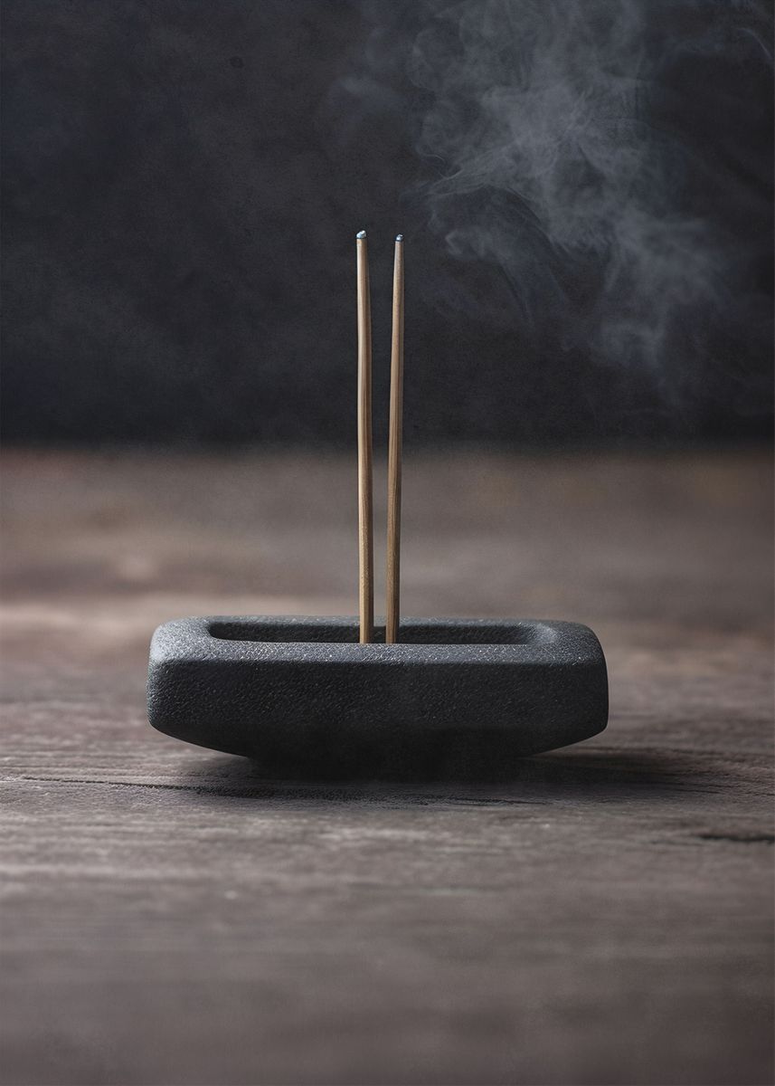 'Zen Incense Serenity Art' Poster, picture, metal print, paint by Star ...