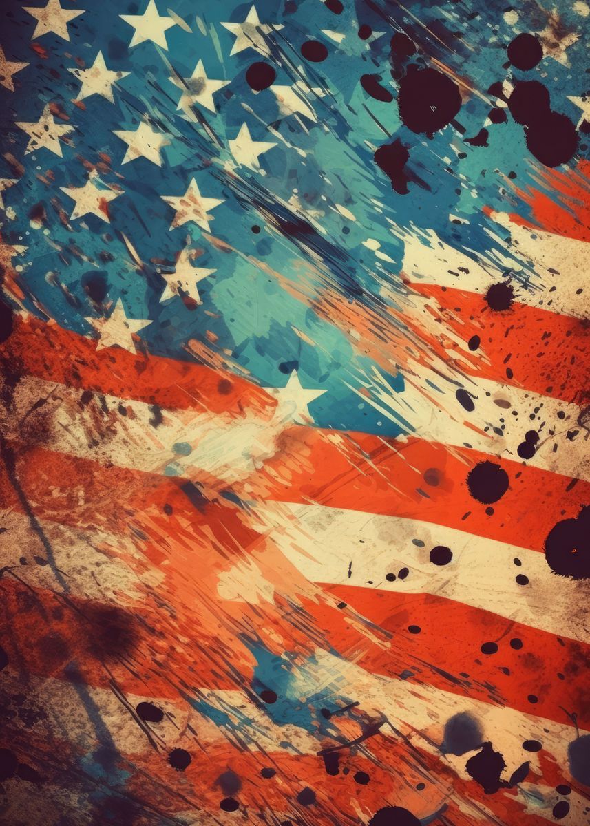 'American History' Poster, picture, metal print, paint by Jensen Art Co ...