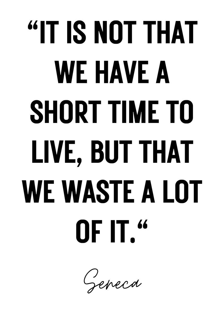 'Seneca' Poster, picture, metal print, paint by Yess | Displate