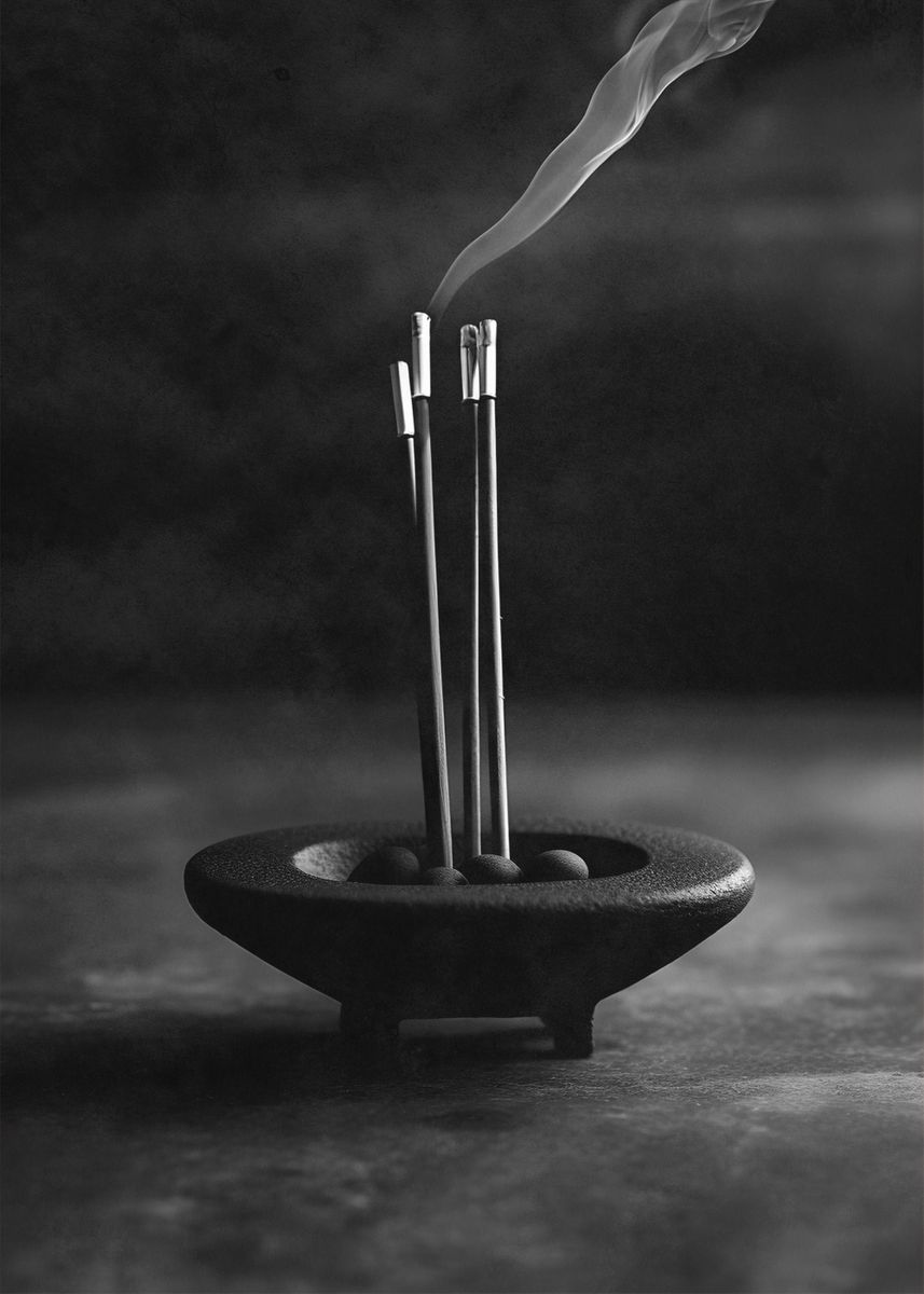 'Zen Calming Incense Calm' Poster by Star | Displate