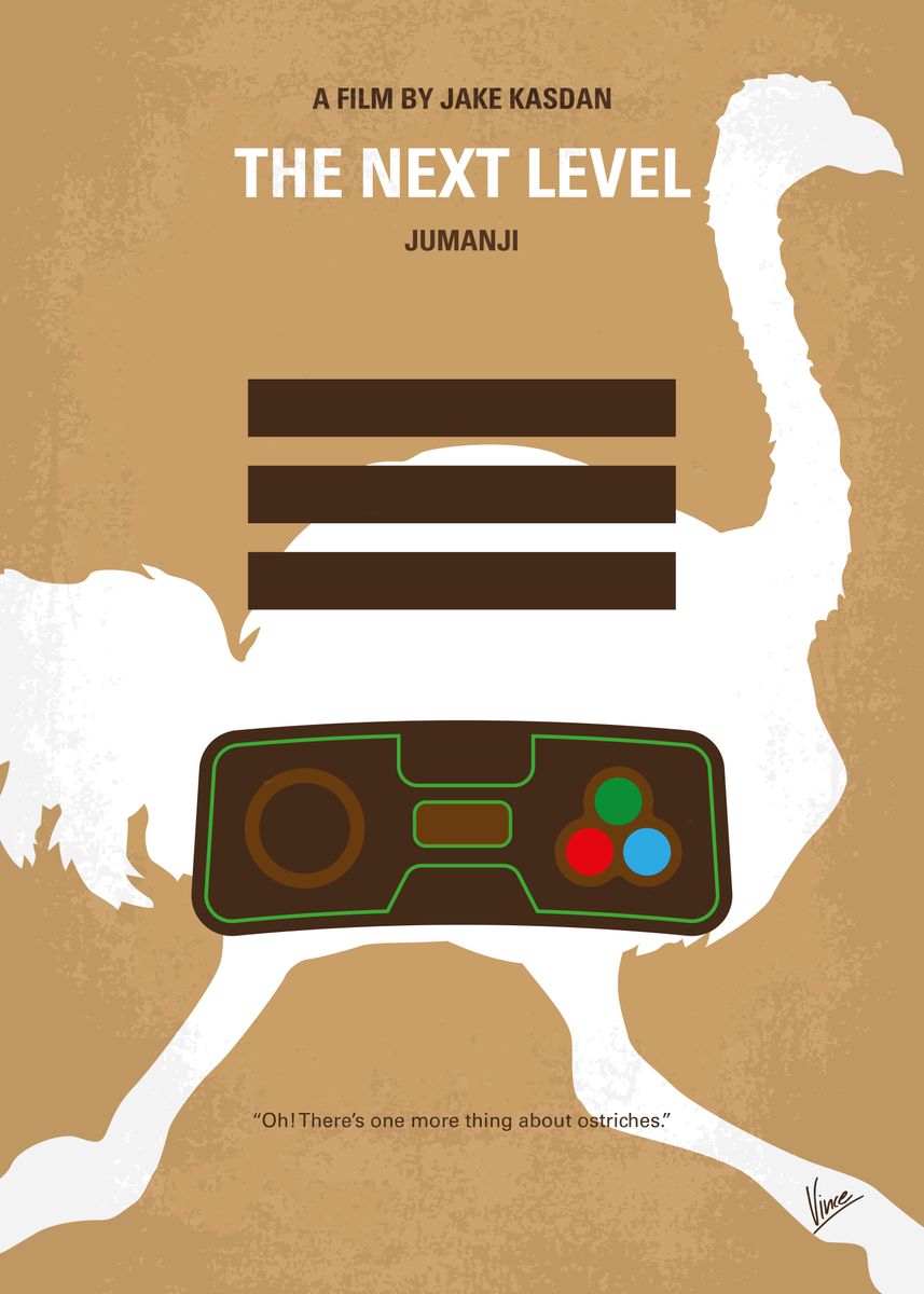 'No1394 Jumanji Next Level' Poster by Chungkong Art | Displate