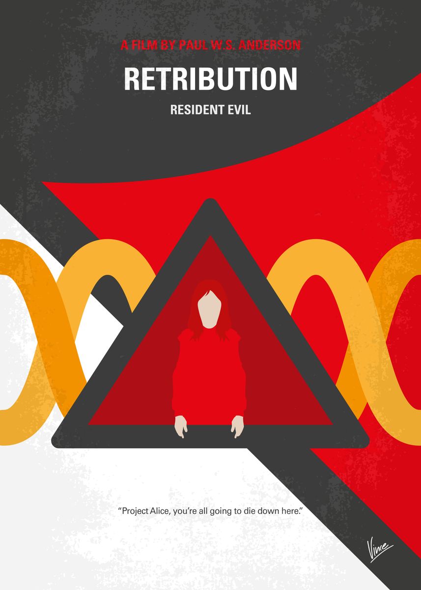 'No13925 My Retribution' Poster by Chungkong Art | Displate