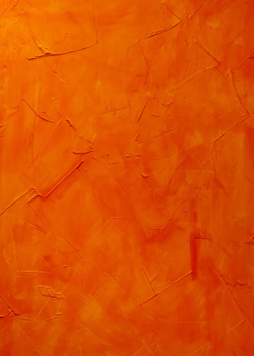 'Orange painted background' Poster by Oleksandr Prokopenko | Displate