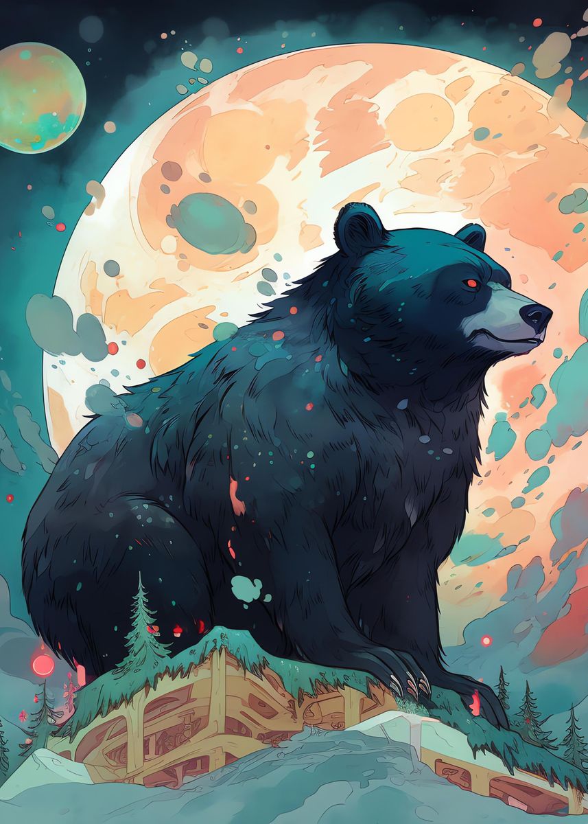 'Night King' Poster by Gokan Redoulse | Displate