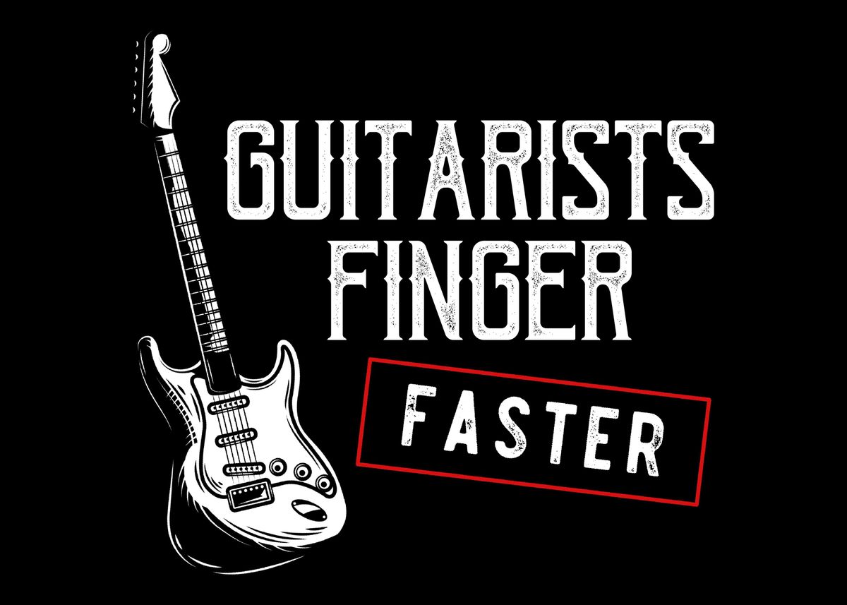 'Funny Guitar Pun' Poster by professionaldesigns | Displate