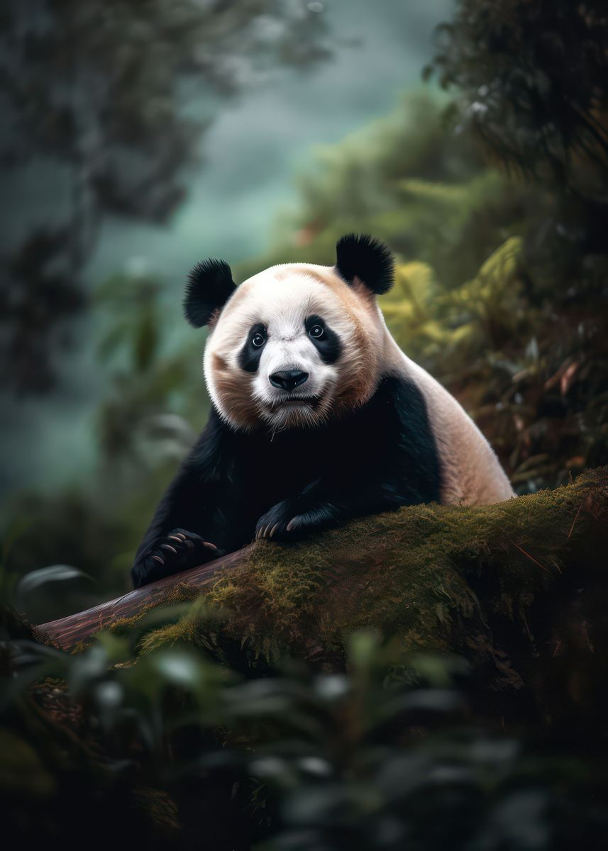 'Sleeping panda' Poster, picture, metal print, paint by Zooscape ...