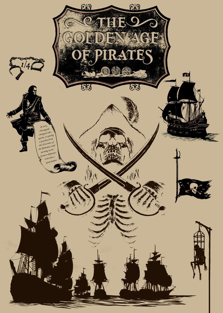 'the golden age' Poster, picture, metal print, paint by luigi diamanti ...