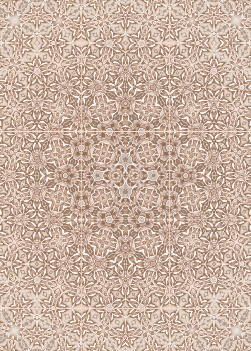 'VIntage pink morph 4' Poster, picture, metal print, paint by Edy Art ...