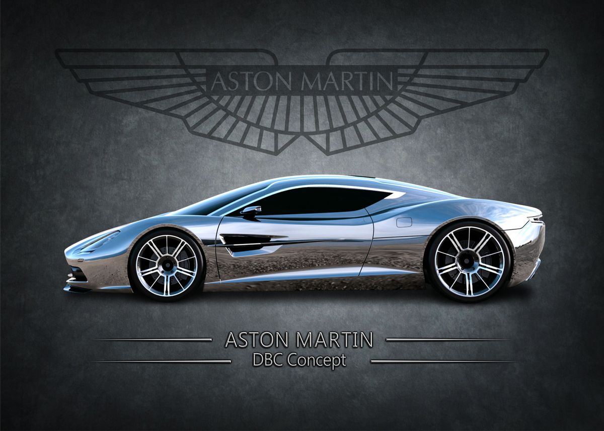 'Aston Martin DBC Concept' Poster by Arts and Minds | Displate