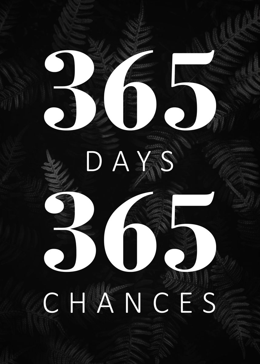 '365' Poster by Kaly Prints | Displate
