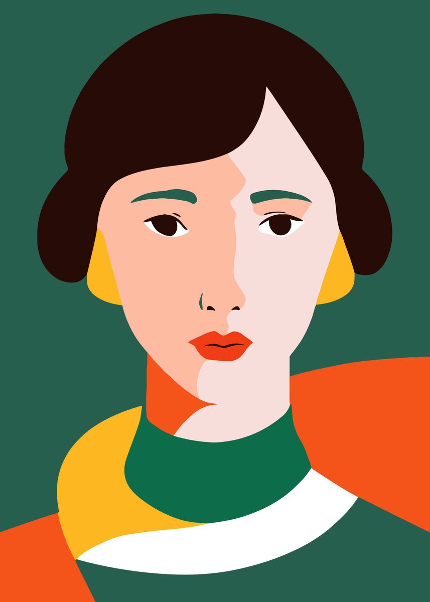 'Women Color' Poster, picture, metal print, paint by Lord Omega | Displate