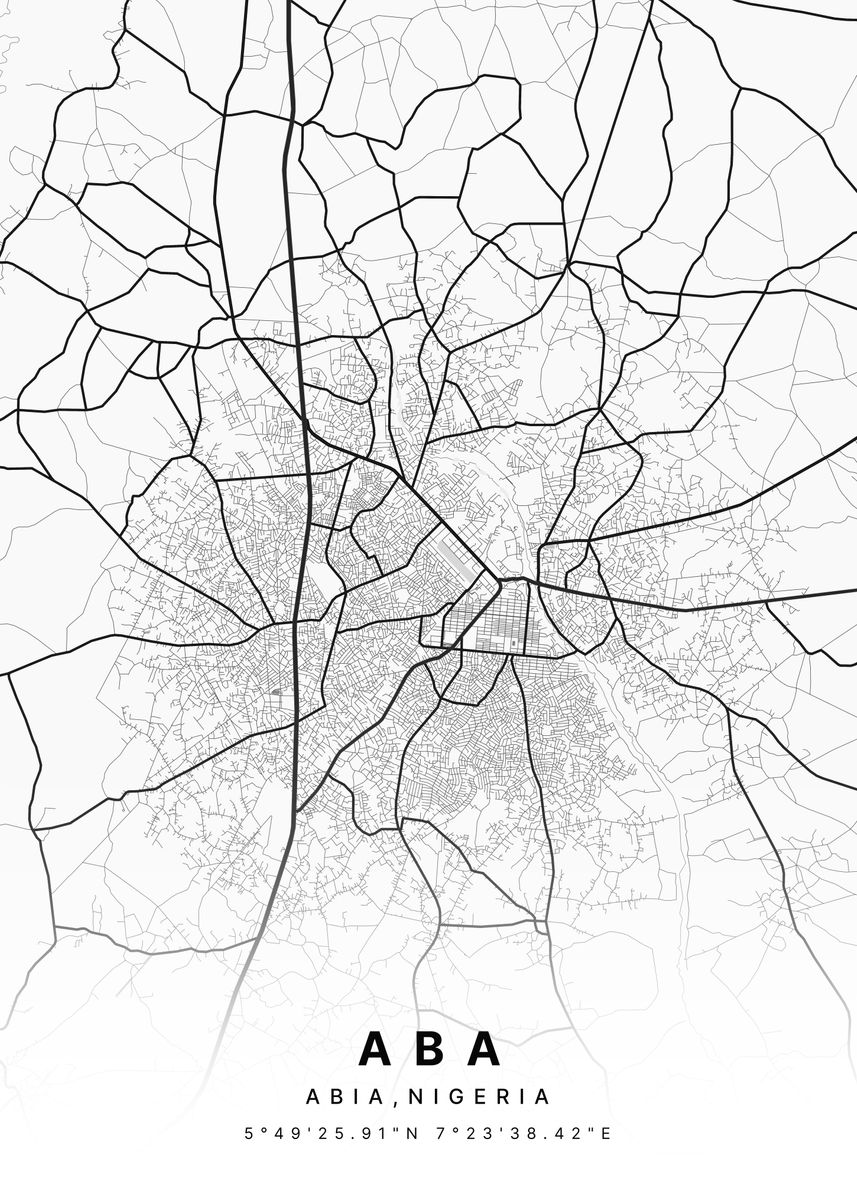 'Aba Abia Nigeria' Poster by Kemi Solaja | Displate