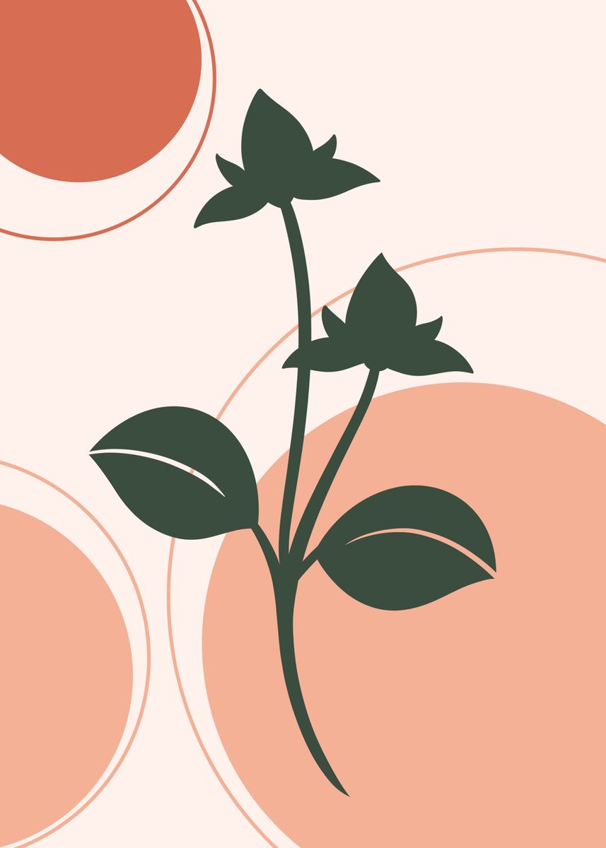 'Plant V2' Poster, picture, metal print, paint by artisticdesign 1903 ...