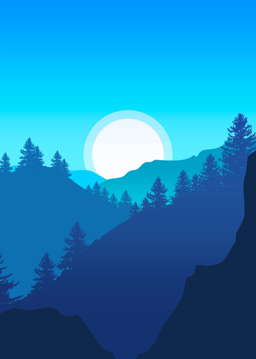 'Nature V16' Poster by artisticdesign 1903 | Displate