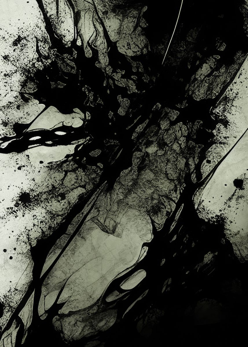 'Crude texture' Poster by MCAshe Art | Displate